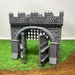Dnd Winterdale Castle Gatehouse Gate Tabletop Scatter Terrain RPG D&D ...