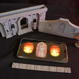 Dnd Animated Dungeon Menacing Castle Door Portal Insert PHONE 4 Video ...