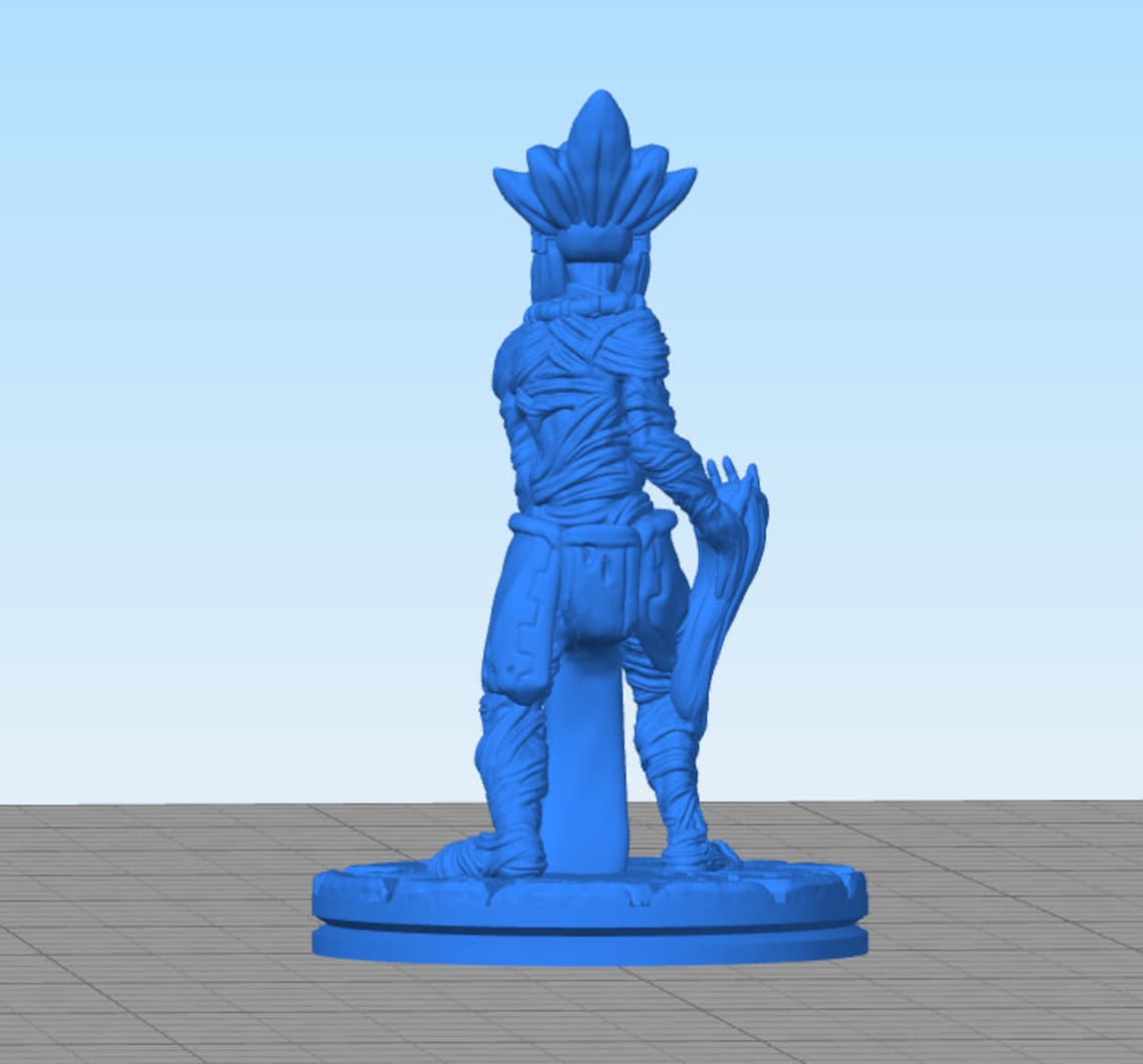 Dnd Mummy Lord D and D Miniature Aztec RPG D&D Dungeons and Dragons ...