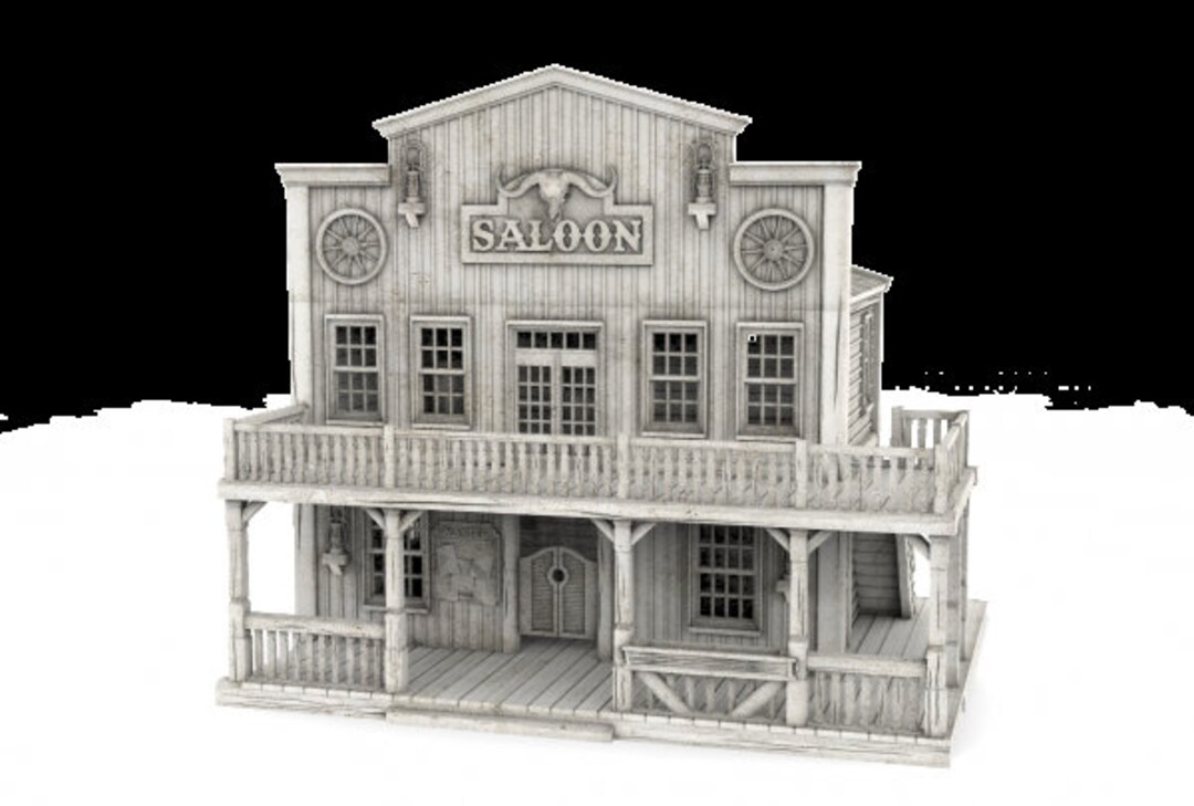 Dnd Saloon Wild West Western Civil War Railroad Railway Tabletop ...