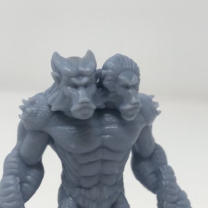 Dnd Demogorgon Resin Miniature Reptile Demon Monster Creature Underdark ...