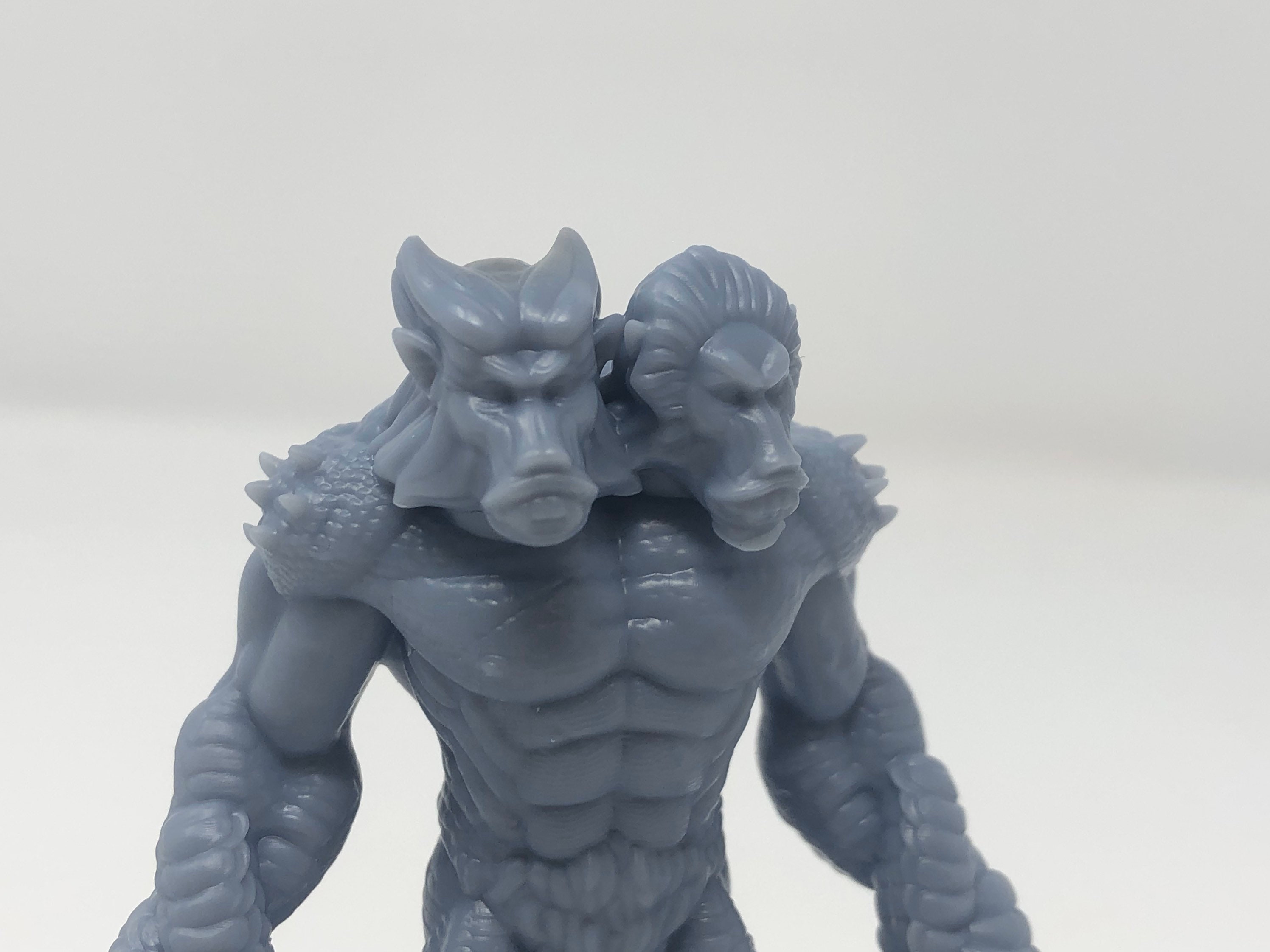 Dnd Demogorgon Resin Miniature Reptile Demon Monster Creature Underdark ...