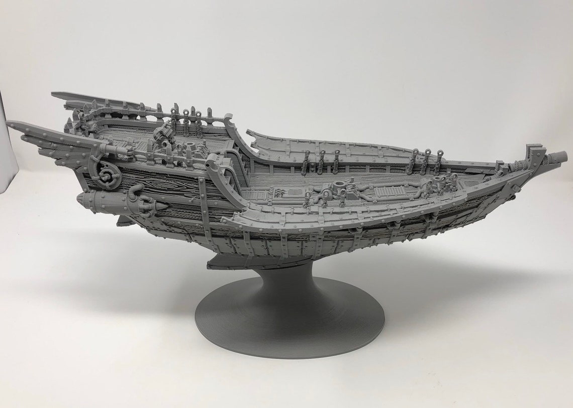 Dnd Flying Dhow Ship Pirate Boat Airship Fleet Sea Tabletop Terrain RPG ...