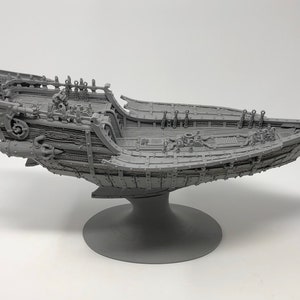 Dnd Flying Dhow Ship Pirate Boat Airship Fleet Sea Tabletop Terrain RPG ...