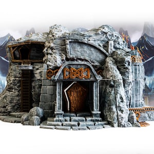 Dnd Dwarven Mine for Mountain Dwarf Mining City Scatter Village ...