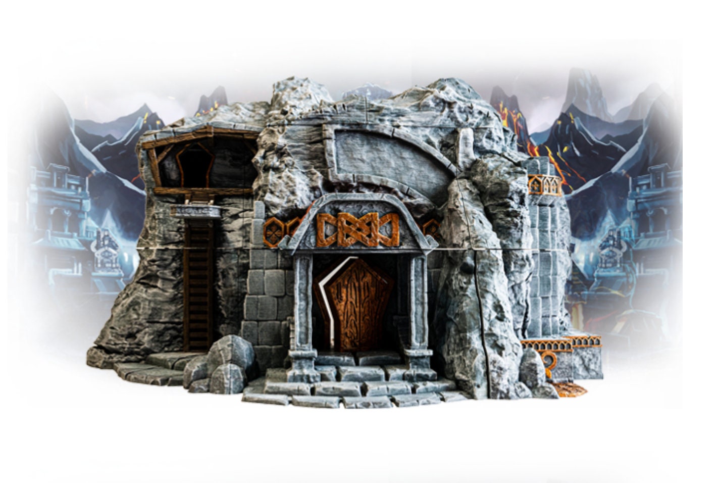 Dnd Dwarven Mine for Mountain Dwarf Mining City Scatter Village ...