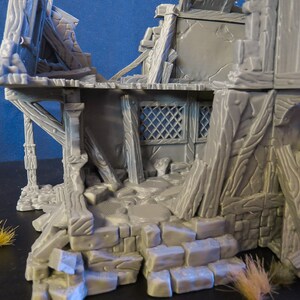 Dnd Ruined Medieval Blacksmith Shop Smitty Smithy Foundry City of Tarok ...