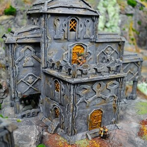 Dnd Dwarven House 9 HUGE Dwarf Home or Hall 28mm LOTR Scatter Tabletop ...