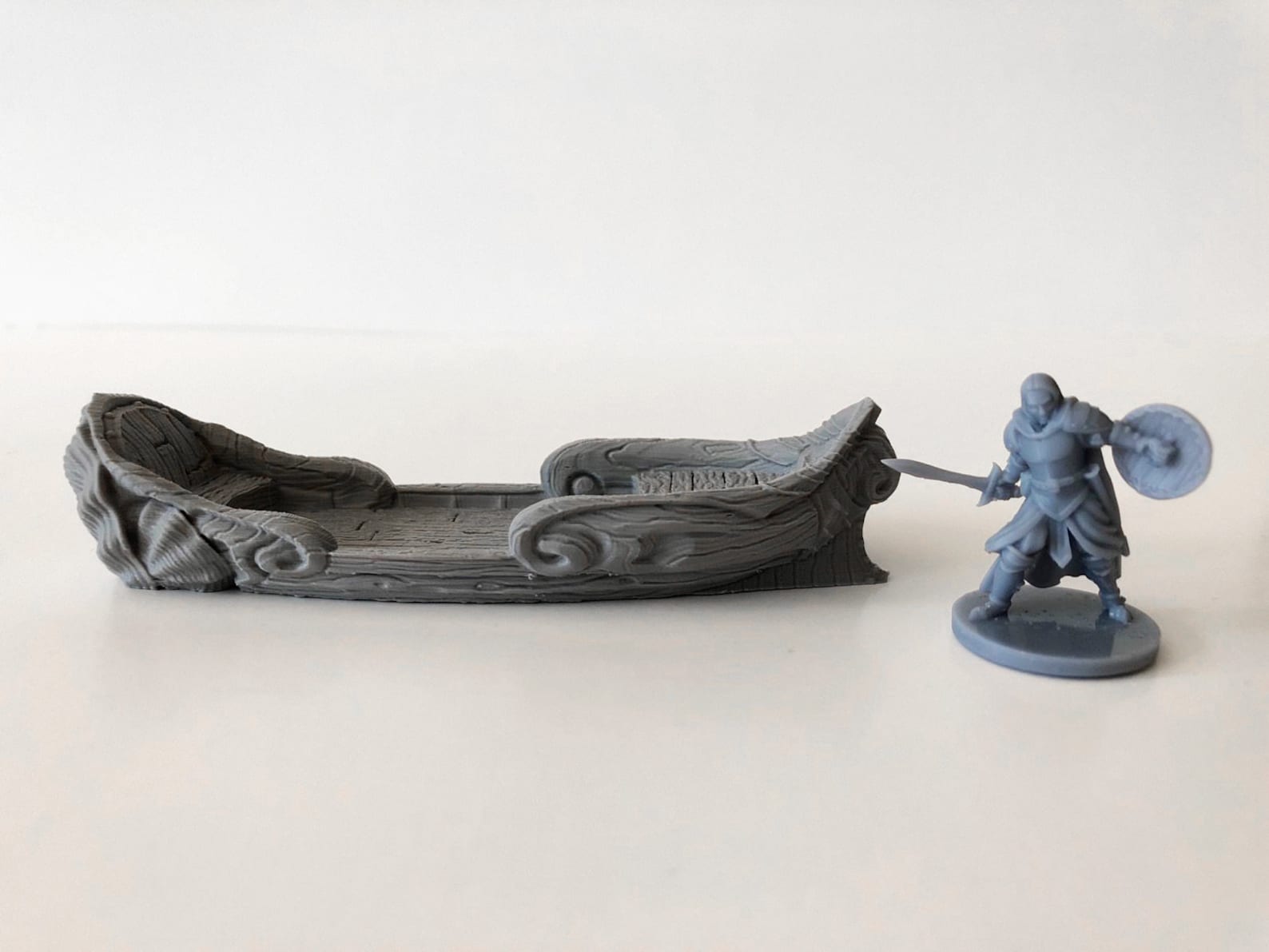 Dnd Adorned Longboat Tabletop Scatter Terrain Depths of Savage Atoll ...