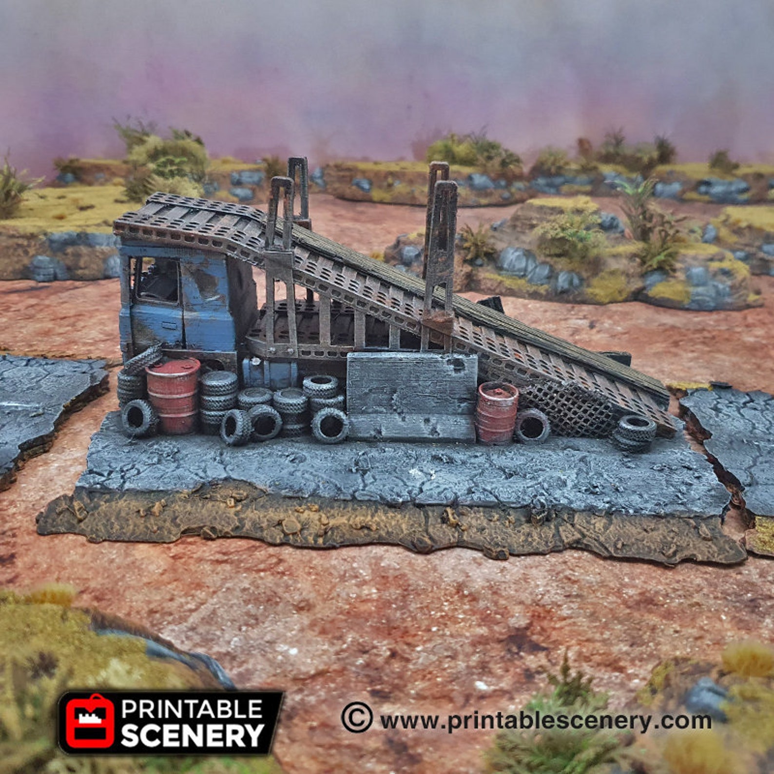 Dnd Junk Jumps Urban Wasteland Apocalypse Junkyard Gaslands - Etsy France