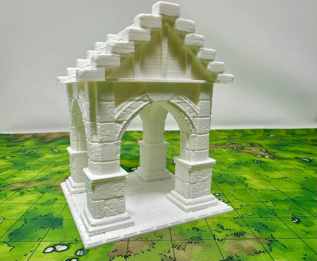 Dnd Signal Beacon War Alarm Bell Warning Fire Gazebo Medieval Tabletop ...