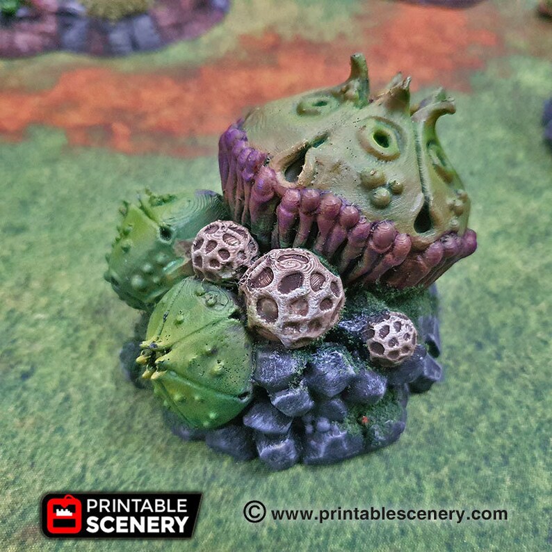 Dnd Sci-fi Alien Spore Spitters Seraphon Lizards Planet Star | Etsy