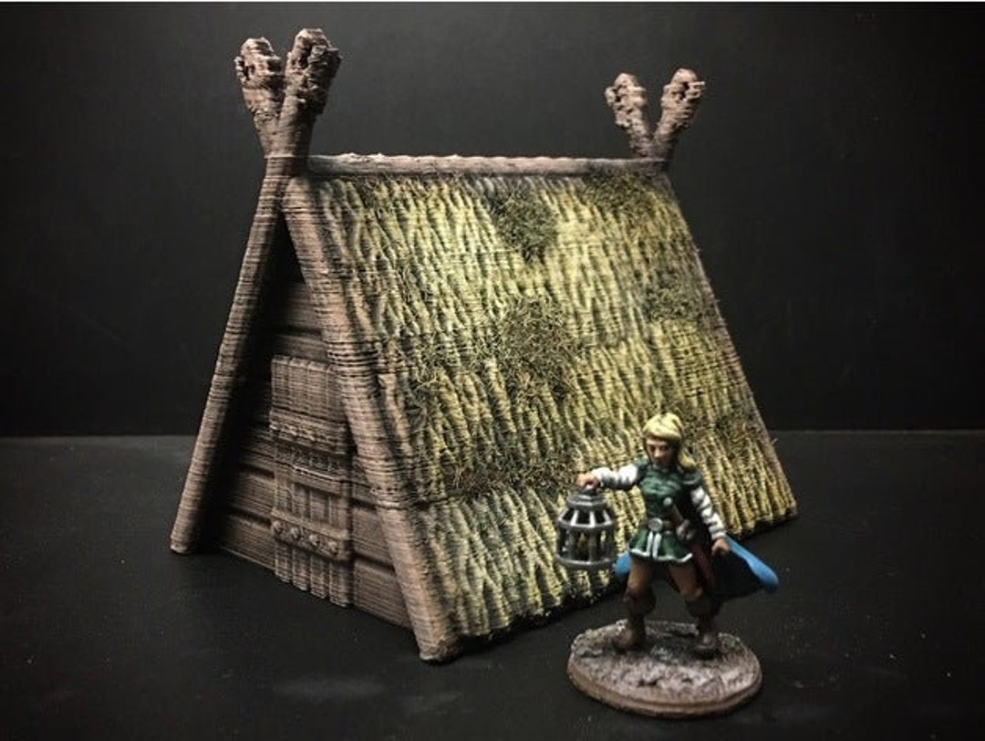 Dnd Viking Hut Lair House Village Settlement Tabletop Scatter - Etsy