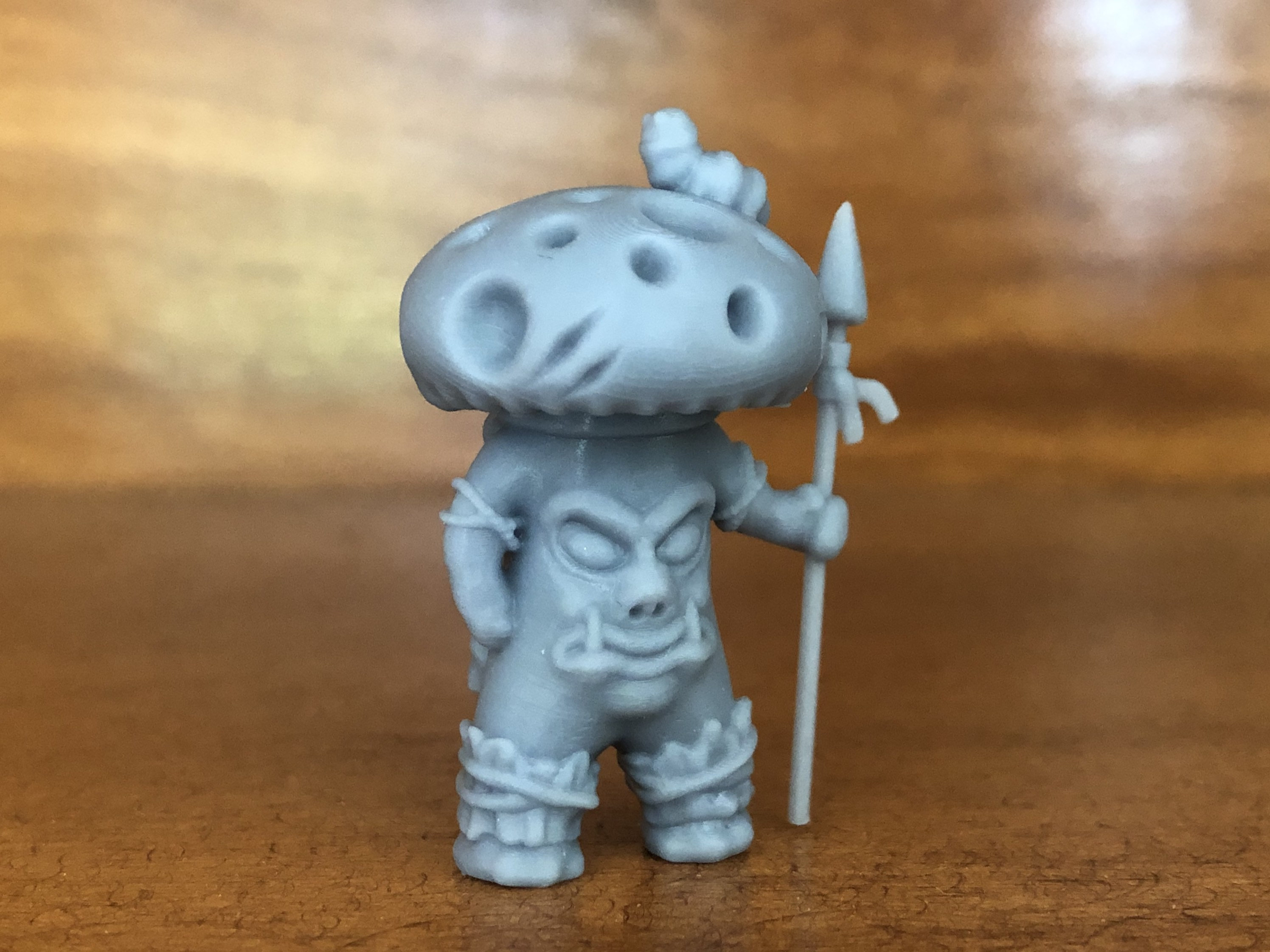 Dnd Killer Mushroom Warrior Mycondid Resin Fantasy Forest | Etsy