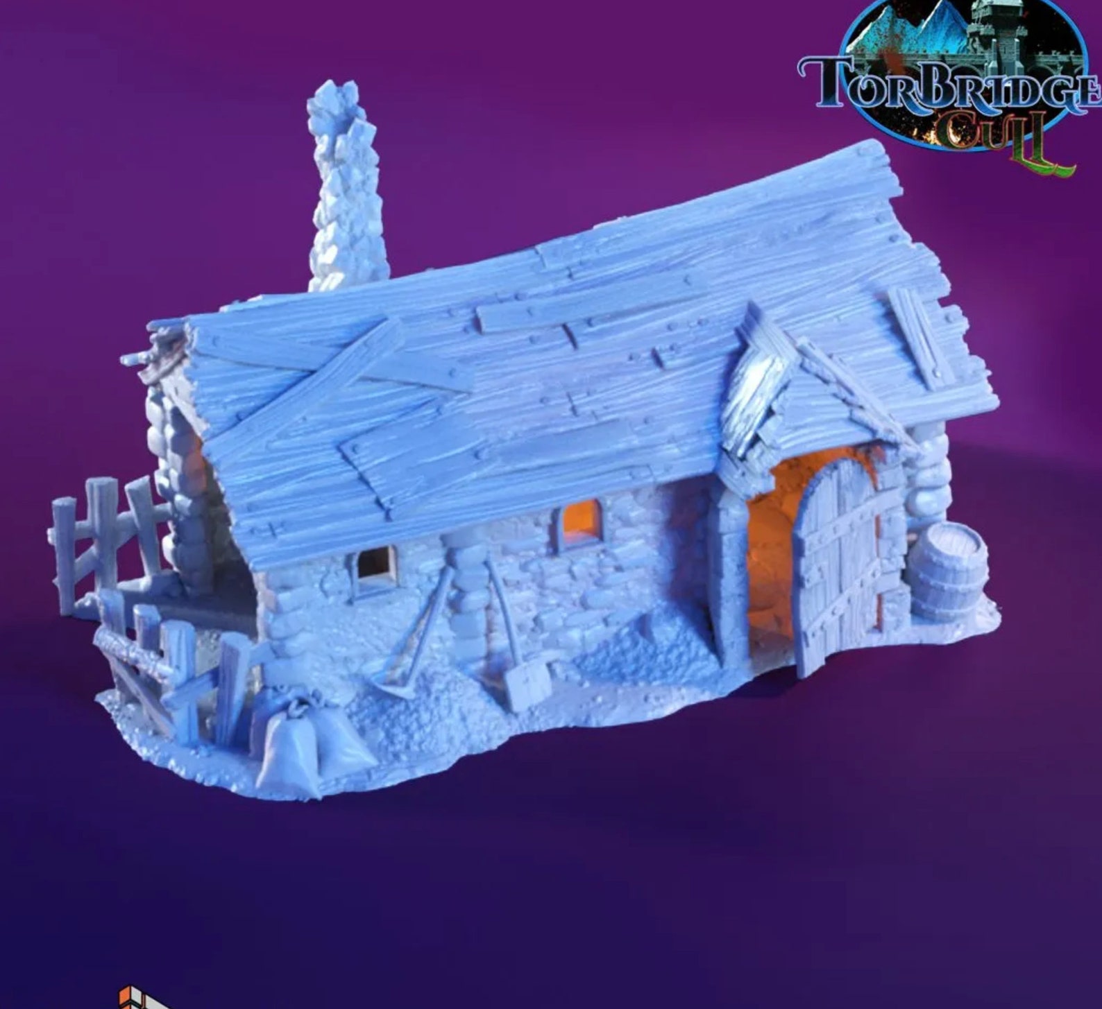 Dnd Slum Shack Version A Village Shack Medieval Beggar's Hut Tabletop ...