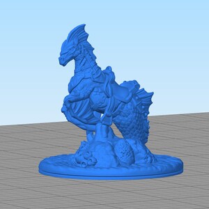 Dnd Atlantis Seahorse Mount Ocean Creature Tabletop Scatter Terrain RPG ...