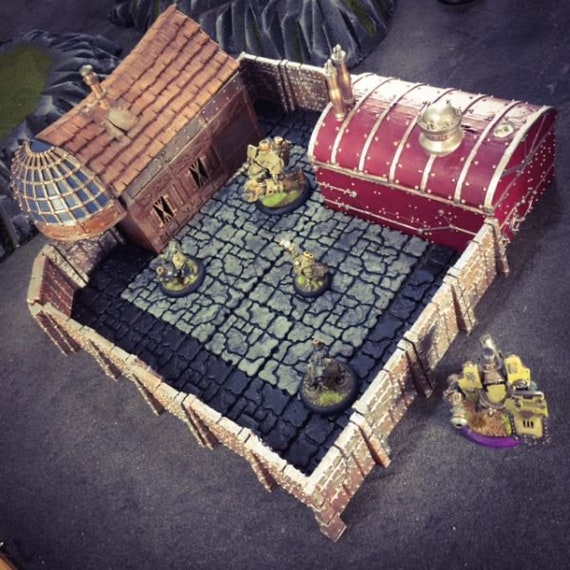Dnd Steampunk Outpost Sci-fi Apocalyptic Warhammer Tabletop | Etsy