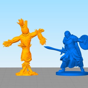 Dnd Scarecrow for Farm Field Corn Crops Halloween Pumpkins Torbridge ...