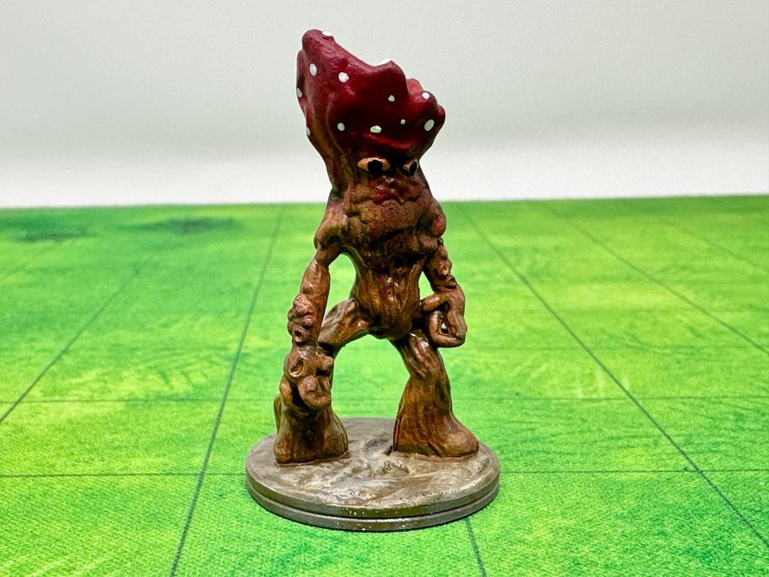 Dnd Mycondid Fungus Mushroom Men Forest Fairy Fungi Men RPG Miniatures ...