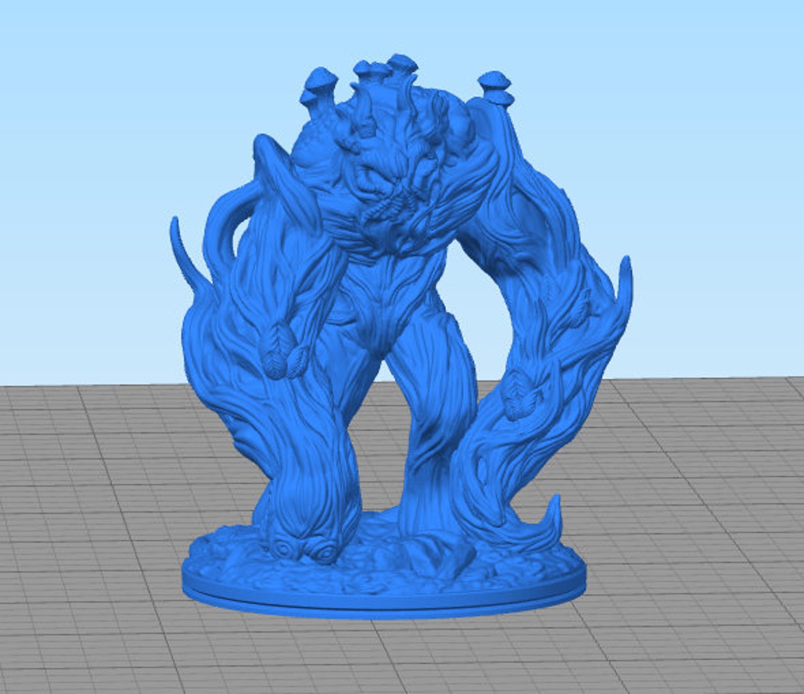 Dnd Jungle Shambler Vine Creature Monster Tabletop Scatter Terrain ...