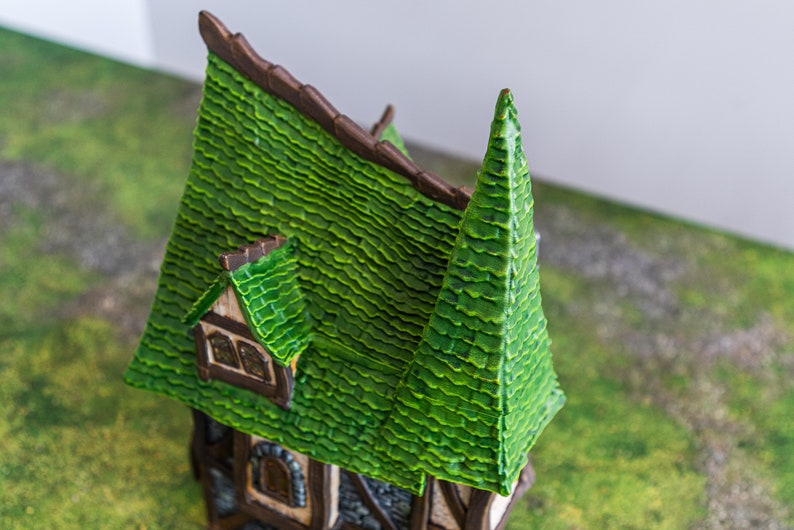 Dnd Canopy Peak House Home Gnome Druid Fantasy Forest 28mm - Etsy