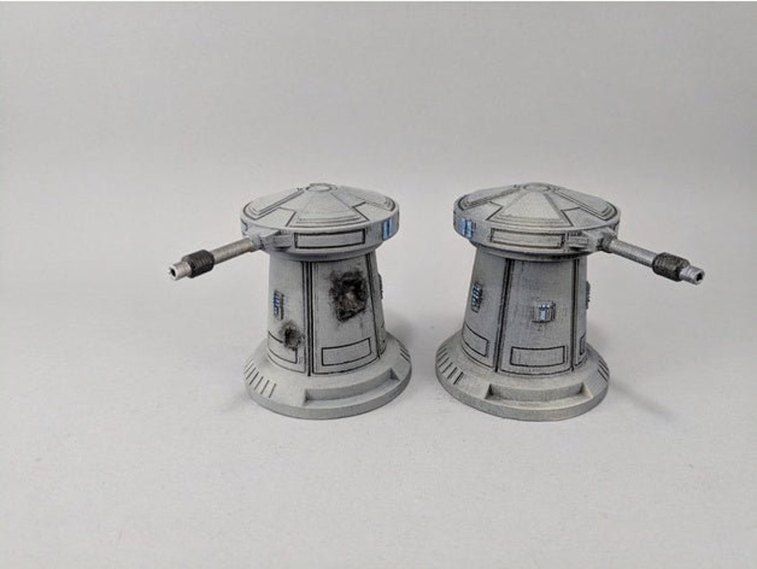 Dnd Sci-fi Anti-speeder Turret- Star Wars Legion 28mm Tabletop Scatter ...