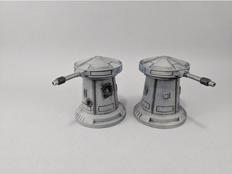 Dnd Sci-fi Anti-speeder Turret- Star Wars Legion 28mm Tabletop Scatter ...