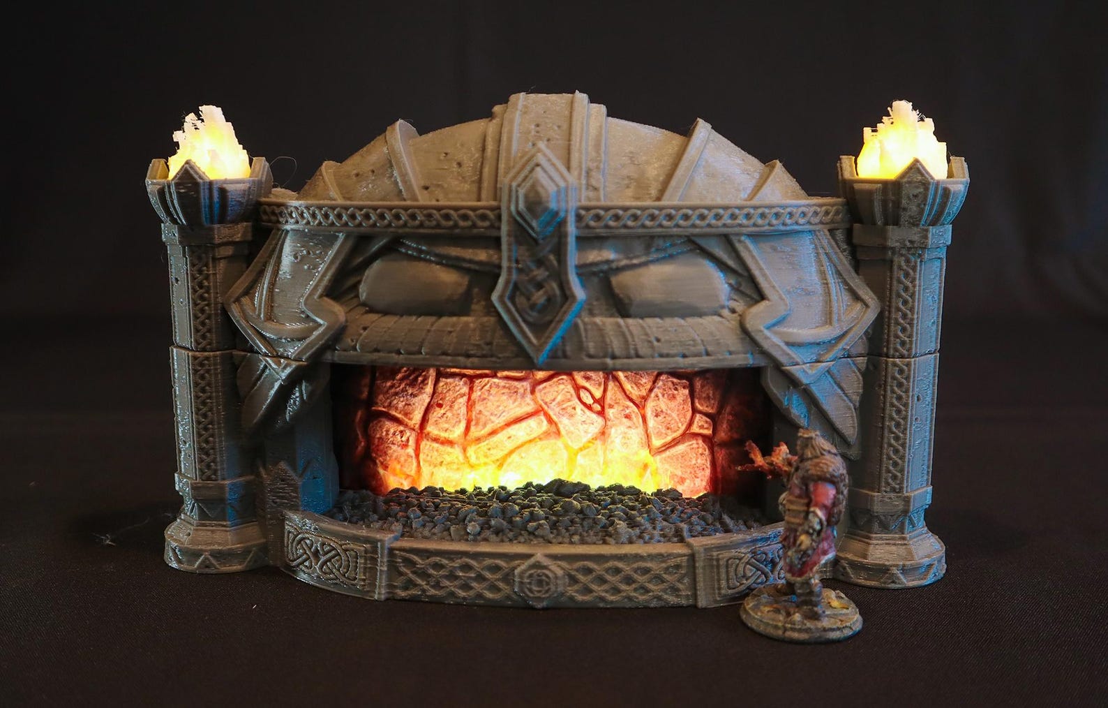 Dnd Dwarven Forge Dwarf Style Portal View Insert PHONE Video Effects ...