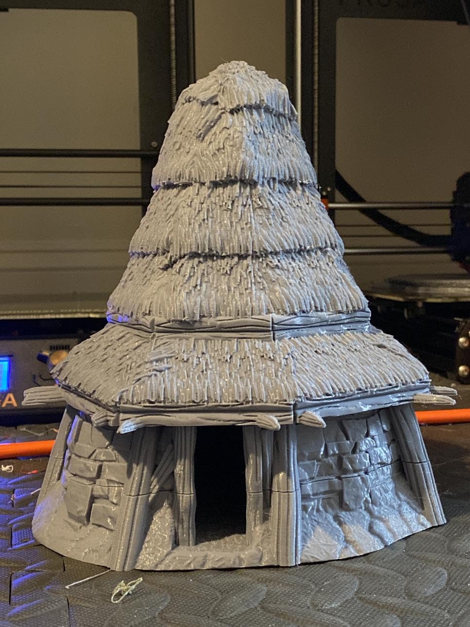 Dnd Celtic Homestead Cottage Shack Village Tabletop Scatter - Etsy