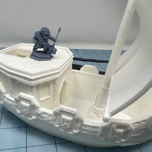 Dnd Dwarven Boat Ship Vessel Mountain King Dwarf Mining City Scatter ...