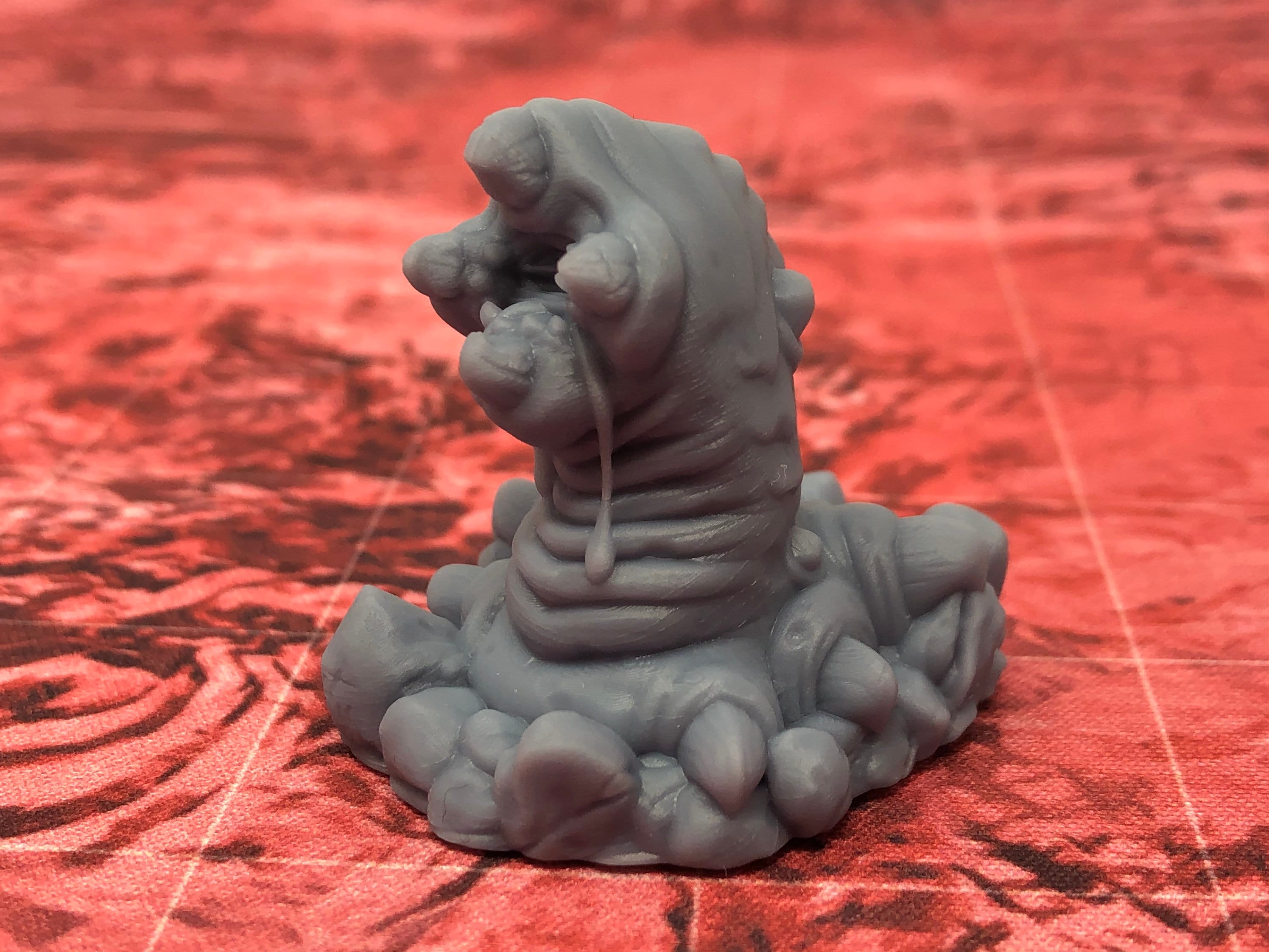 Dnd Poison Teeth Worm Creature Monster Leech D&D Dungeons and - Etsy
