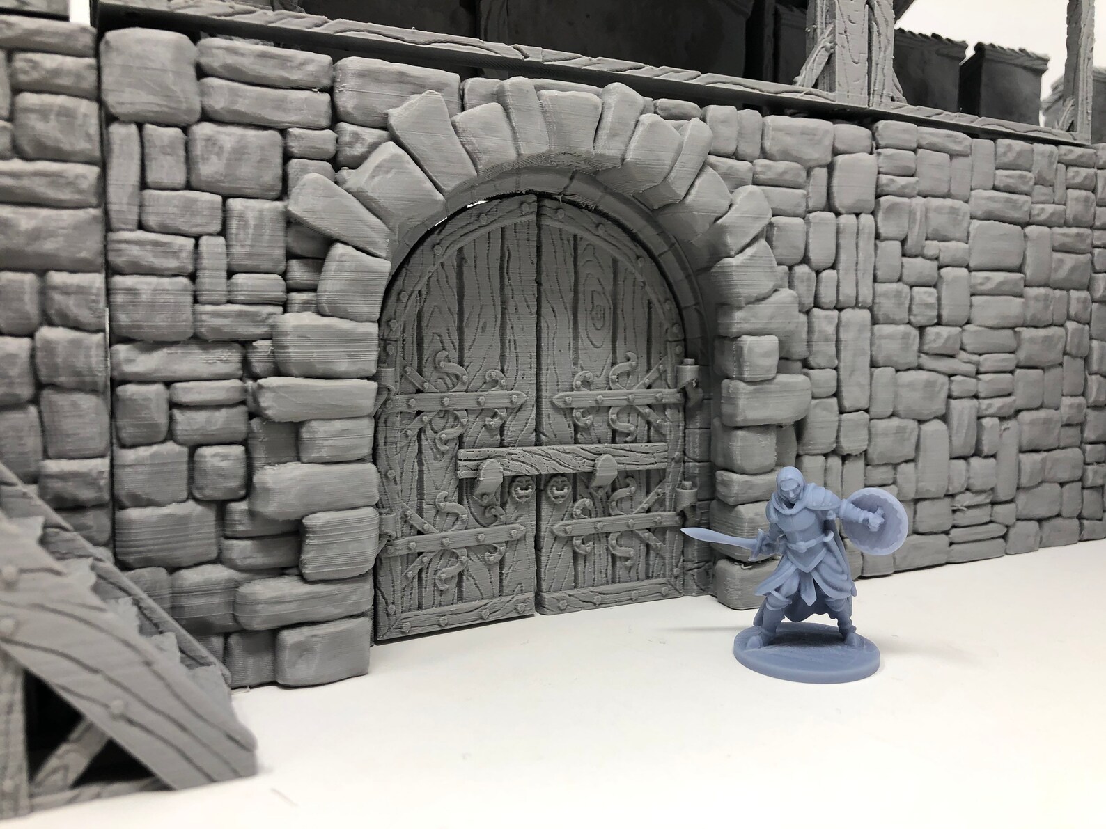 Dnd Walls and Gate for City of Tarok Terrain Wargaming Games | Etsy