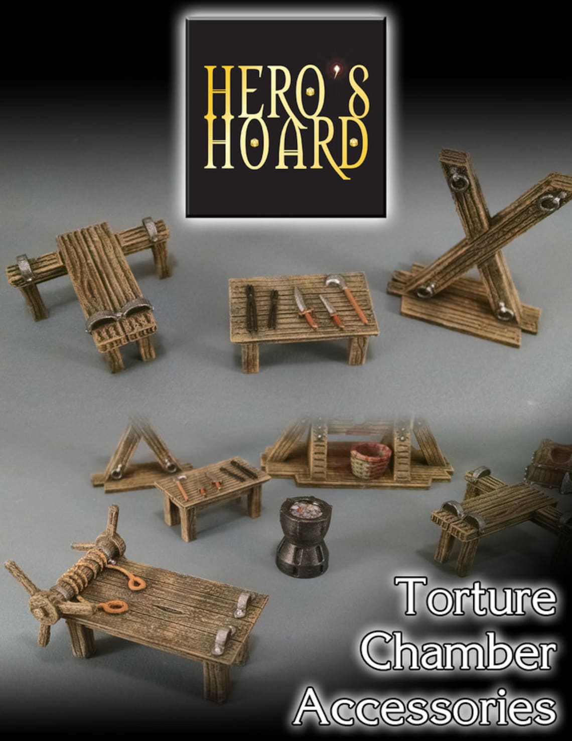 Dnd Torture Chamber Dungeon Tabletop Terrain Miniature RPG D&D - Etsy