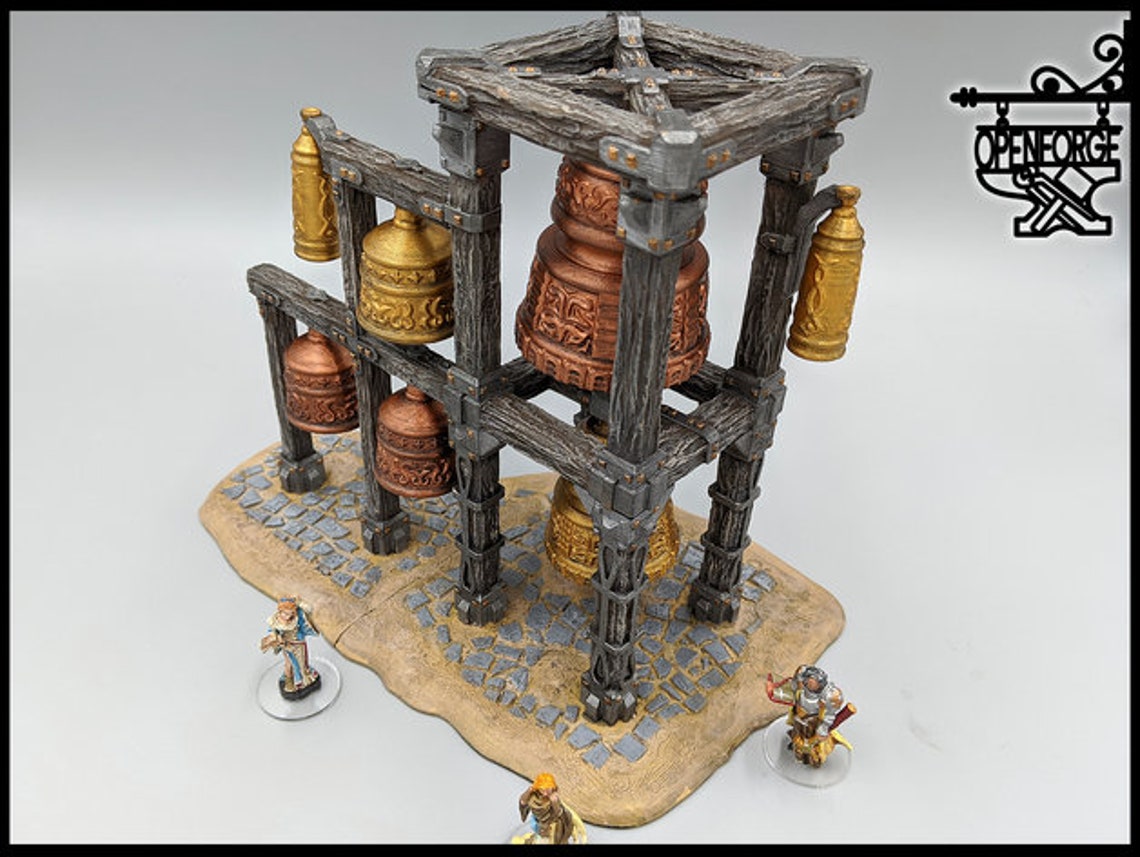 Dnd Bells of Daybreak Openforge 28mm Tabletop Terrain - Etsy
