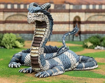 White Great Wyrm Dragon - Etsy