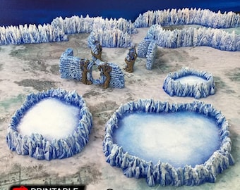 Dnd Arctic Terrain - Etsy