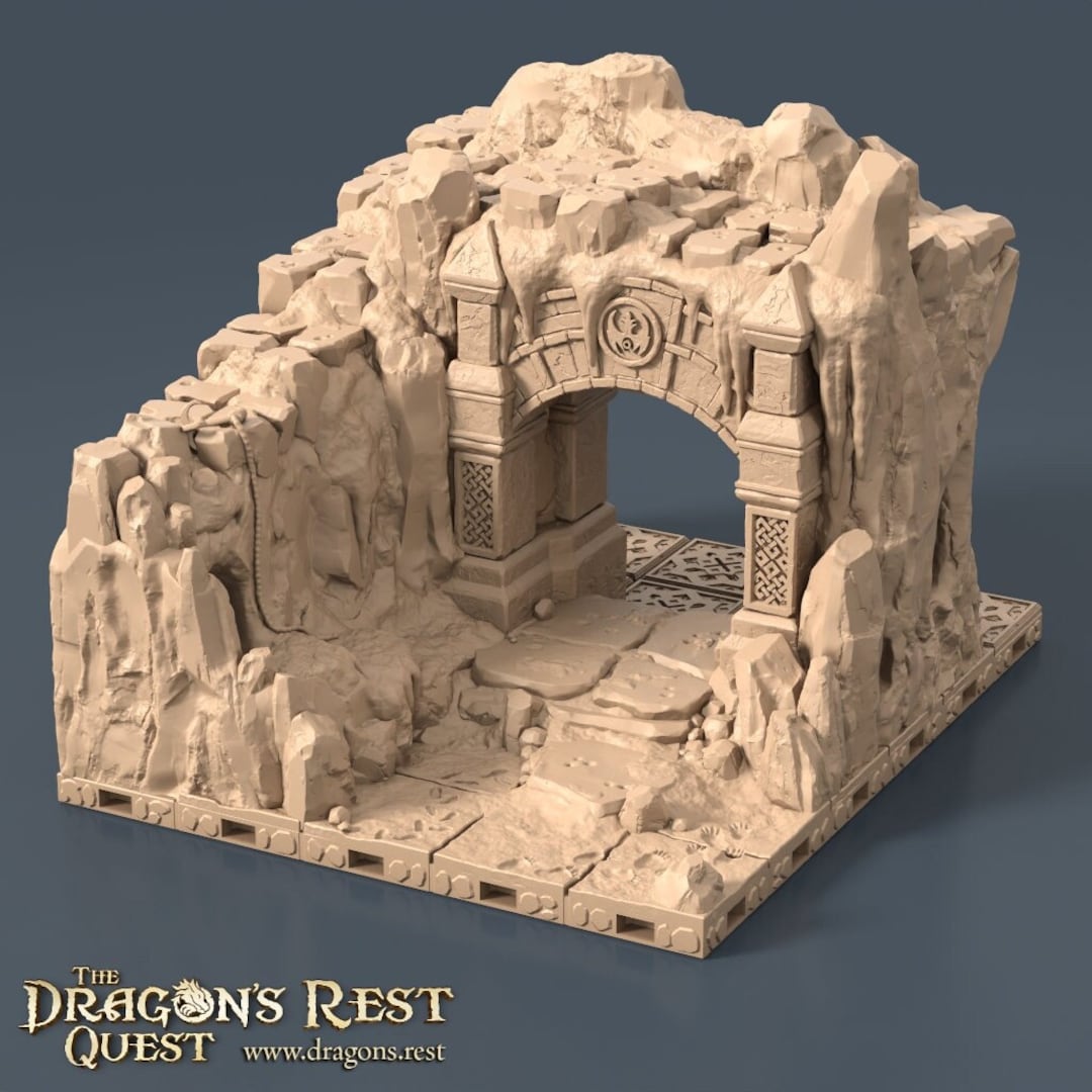 Dnd Ice Cave Entrance Terror in the Tundra Frozen Horror Heroquest ...