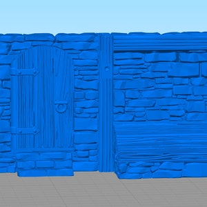 Dnd Terrace Shop Front Store Facade for Village Town Townsfolk Scatter ...