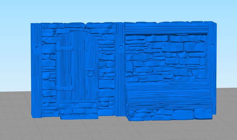 Dnd Terrace Shop Front Store Facade for Village Town Townsfolk Scatter ...