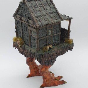 Dnd Baba Yaga's Caribbean Walking Hut Curse of Strahd Tabletop Village ...