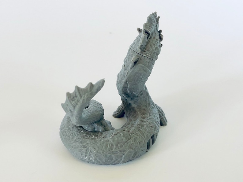 Dnd Undead Sea Serpent Leviathan Underwater Creature Tabletop - Etsy
