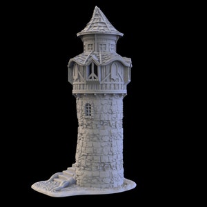 Dnd Watch Groove Guard Tower Watchtower Gnome Druid Fantasy Forest ...