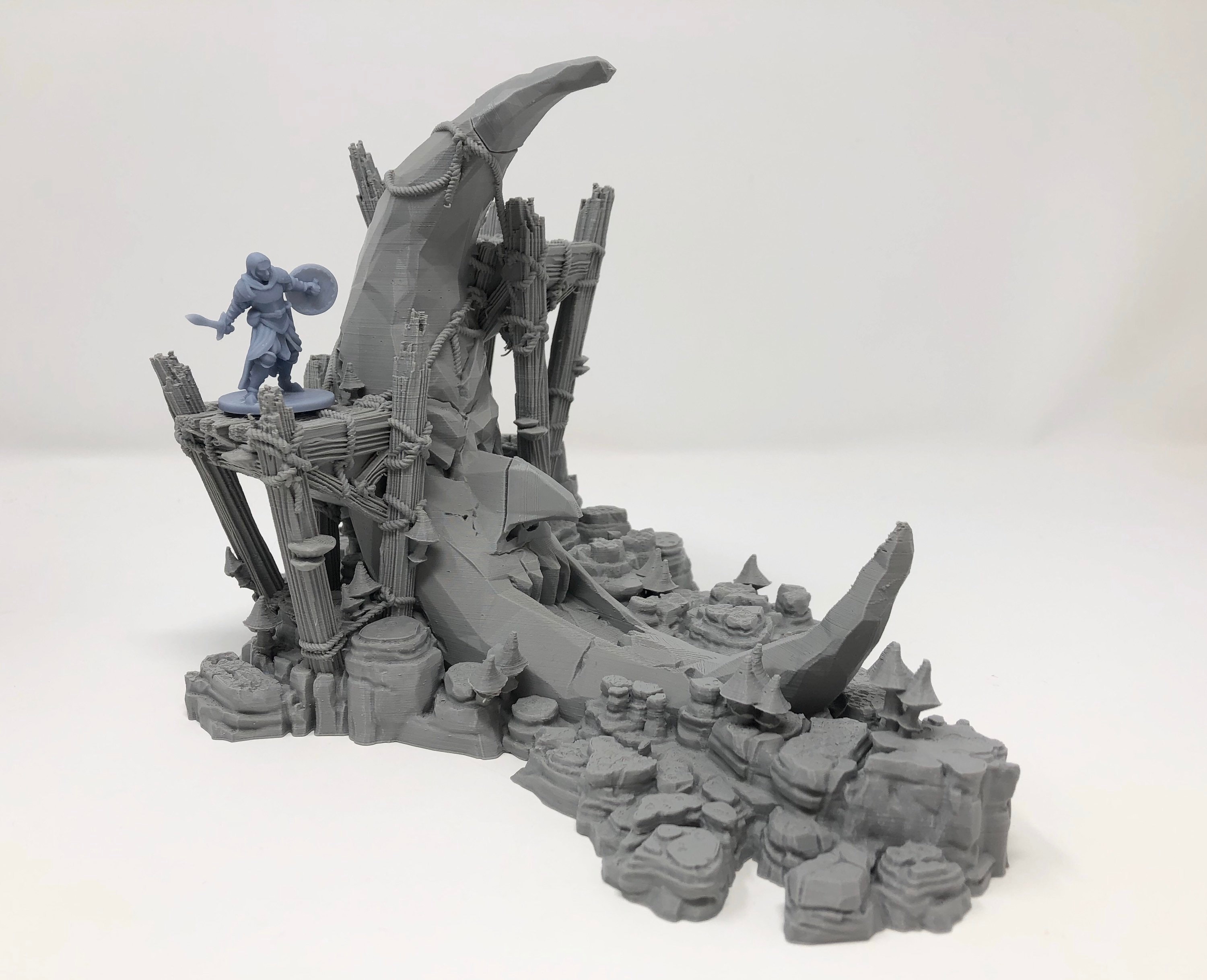 Dnd Moon Shrine Goblin Grotto Clorehaven Tabletop Scatter Terrain RPG D ...