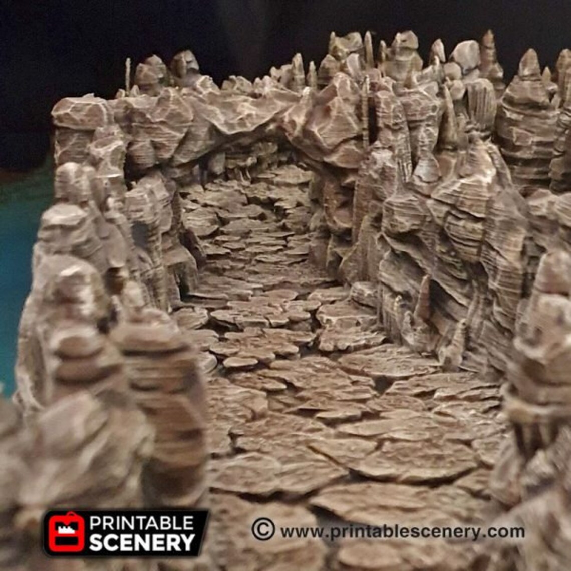Dnd Grotto Tunnels Goblin Caverns Clorehaven Tabletop Scatter Terrain ...