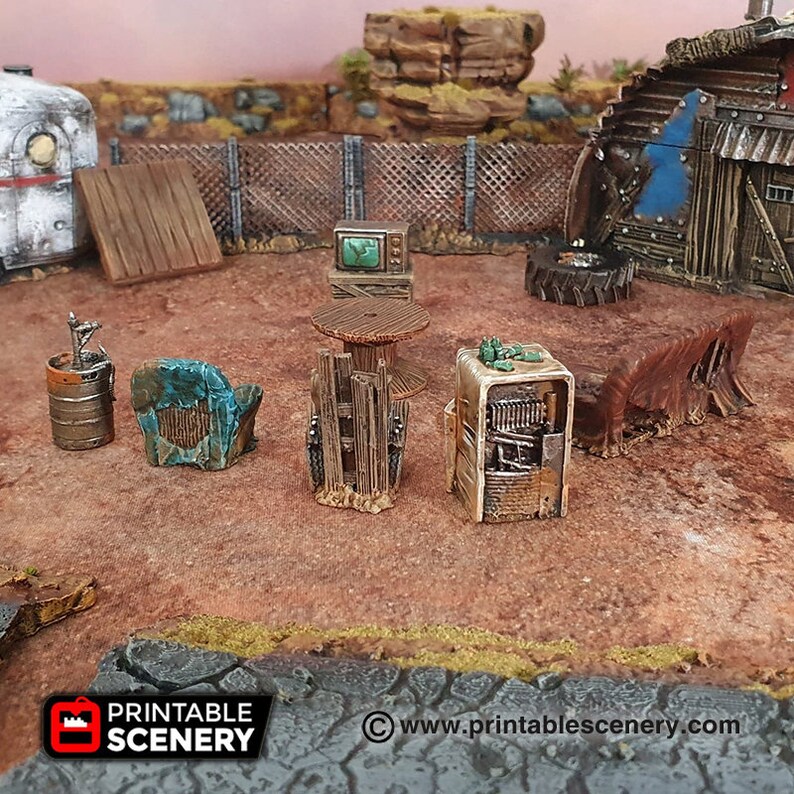 Dnd Wasteworld Home Starter Set Urban Wasteland Apocalypse Junkyard Mad ...