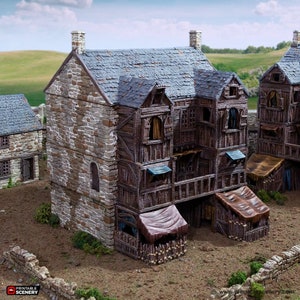 Dnd Slums of Flea Bottom Poverty District Beggars Housing King and ...