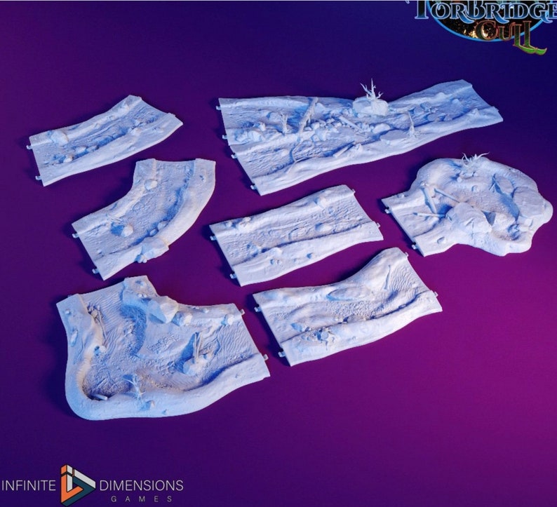 Dnd Modular Rivers Streams Waterways 28mm Tabletop Scatter - Etsy