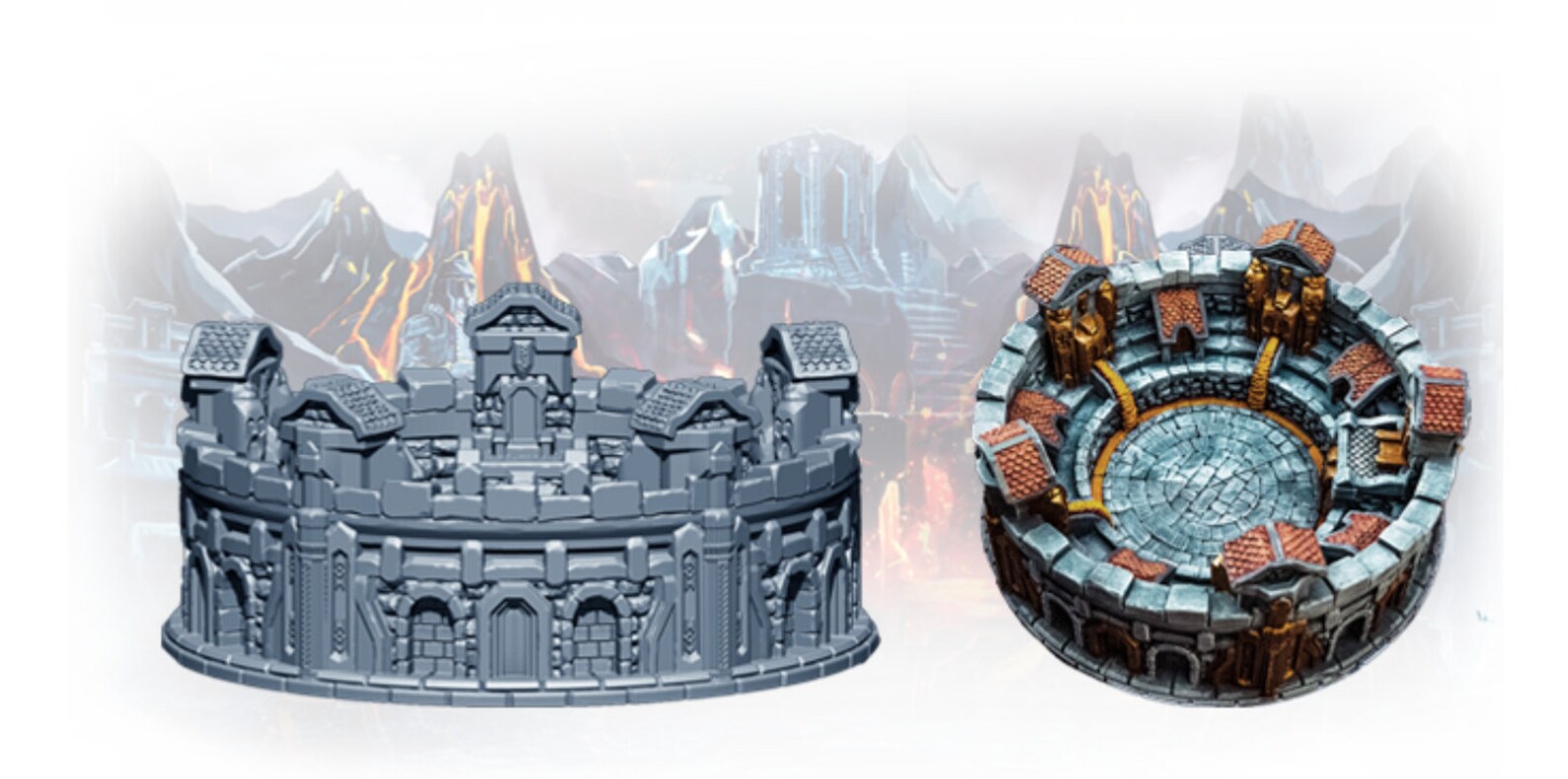 Dnd Dwarven Arena Fighting Pits Mountain Dwarf Mining City Scatter ...