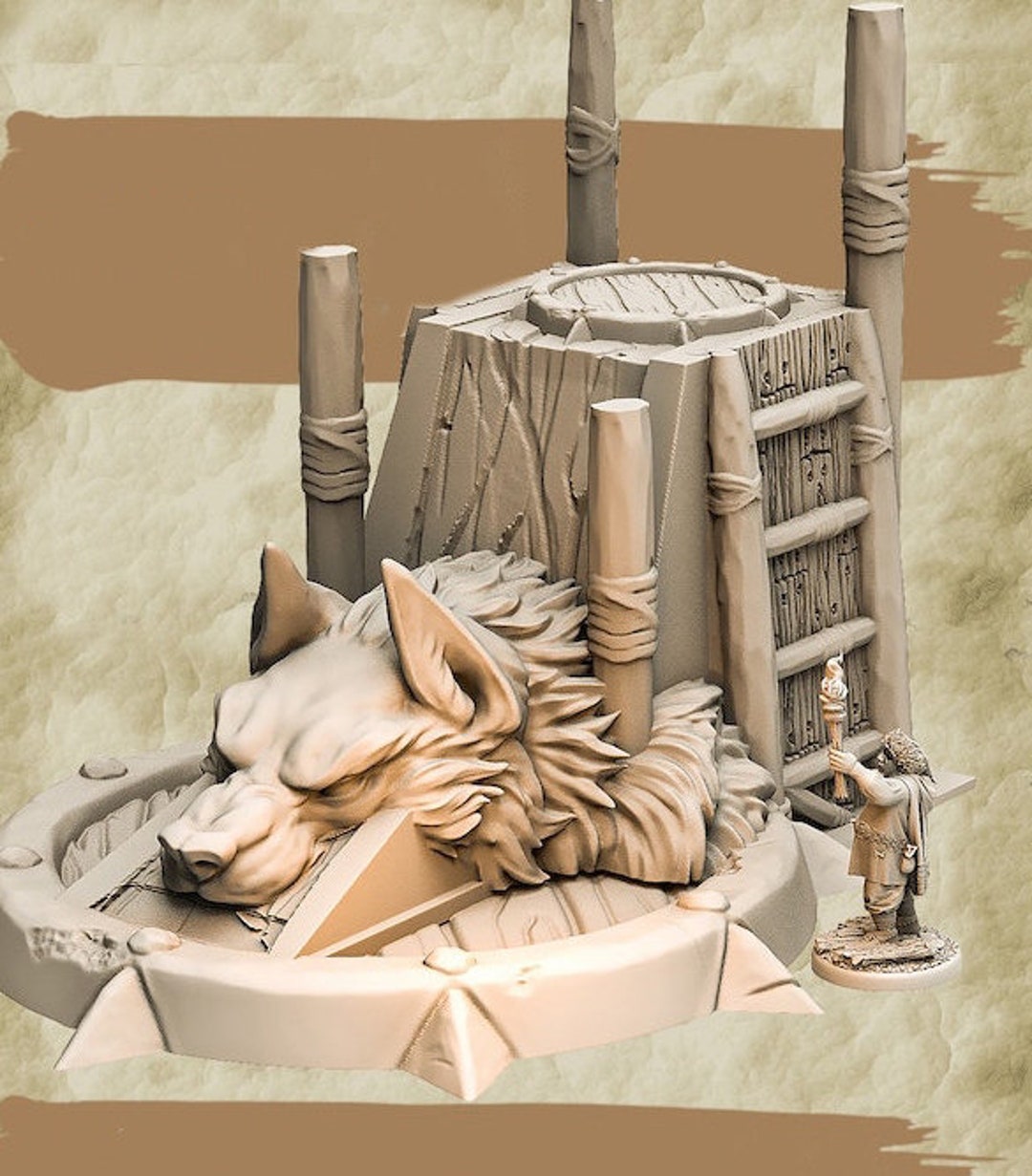 Dnd Wolf Tower Landing Dungeons and Dragons, Pathfinder, Tabletop ...