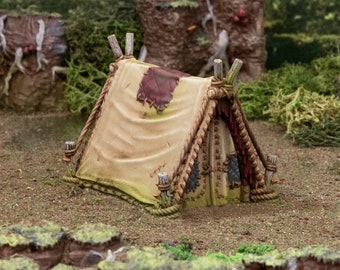 Gloaming Swampy Bamboo Straight Wall A Dnd Miniature Terrain, Dungeons ...